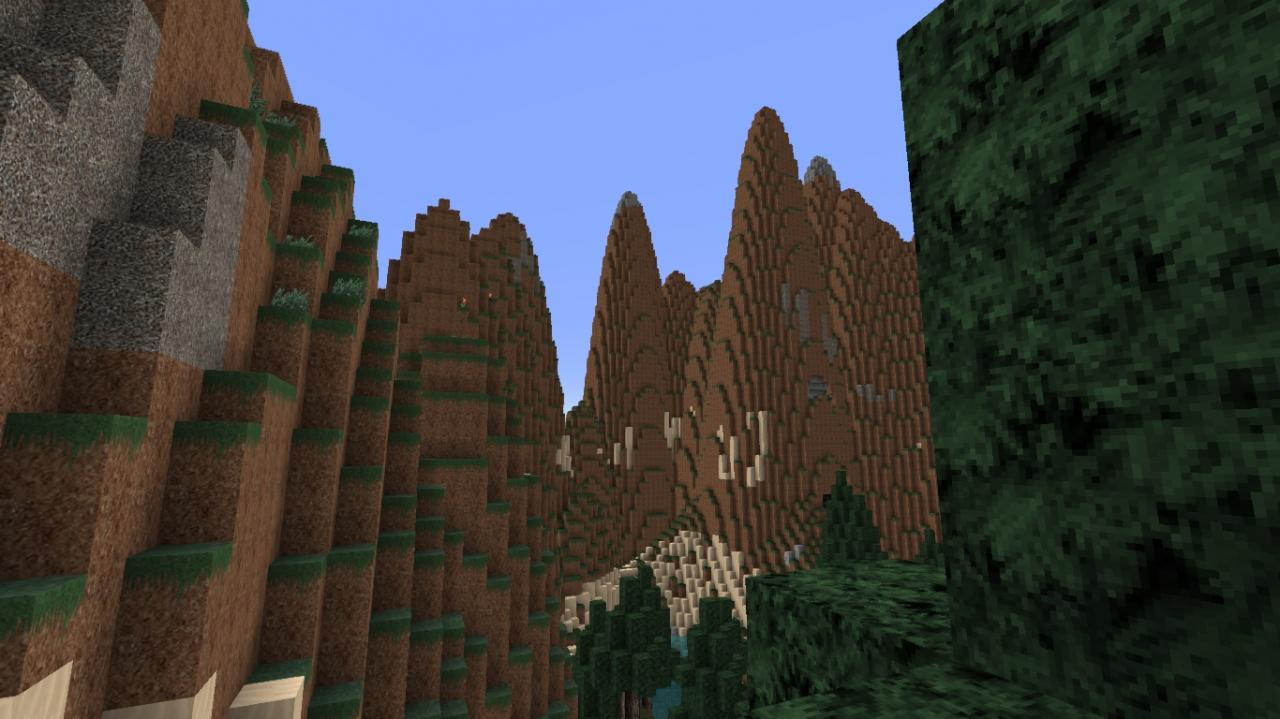 Hilly Escape Minecraft Map