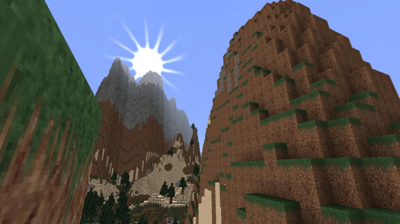 Hilly Escape Minecraft Map