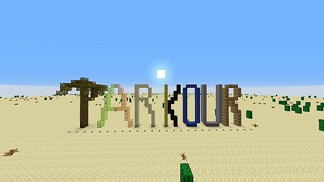 Parkour Of The Champians Minecraft Map