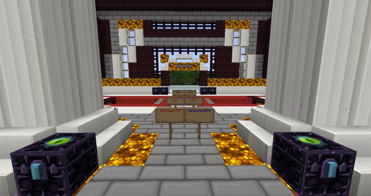 Relentless PVP==={Factions}{Raiding}{PVP}{Shops}{MCMMO} Minecraft Server