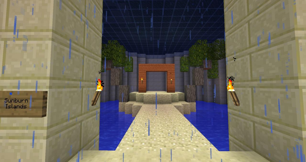 Super Hostile Temple base Minecraft Map