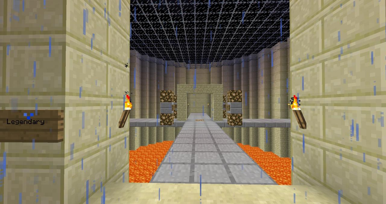 Super Hostile Temple base Minecraft Map