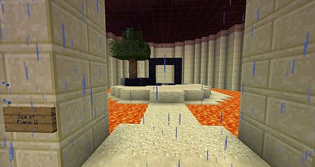 Super Hostile Temple base Minecraft Map
