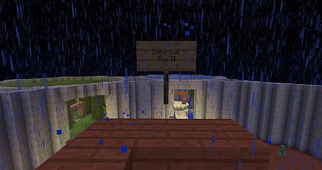 Super Hostile Temple base Minecraft Map