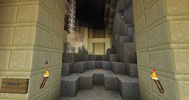 Super Hostile Temple base Minecraft Map
