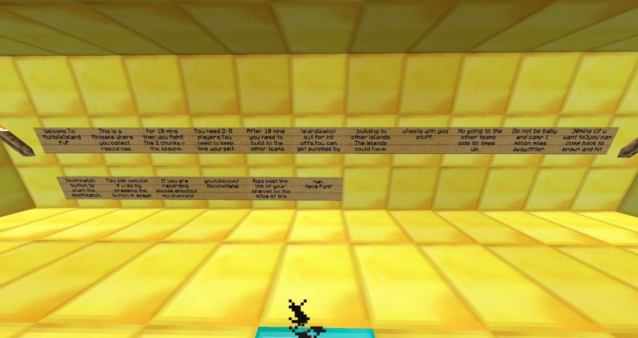 MultipleIsland PvP Minecraft Map