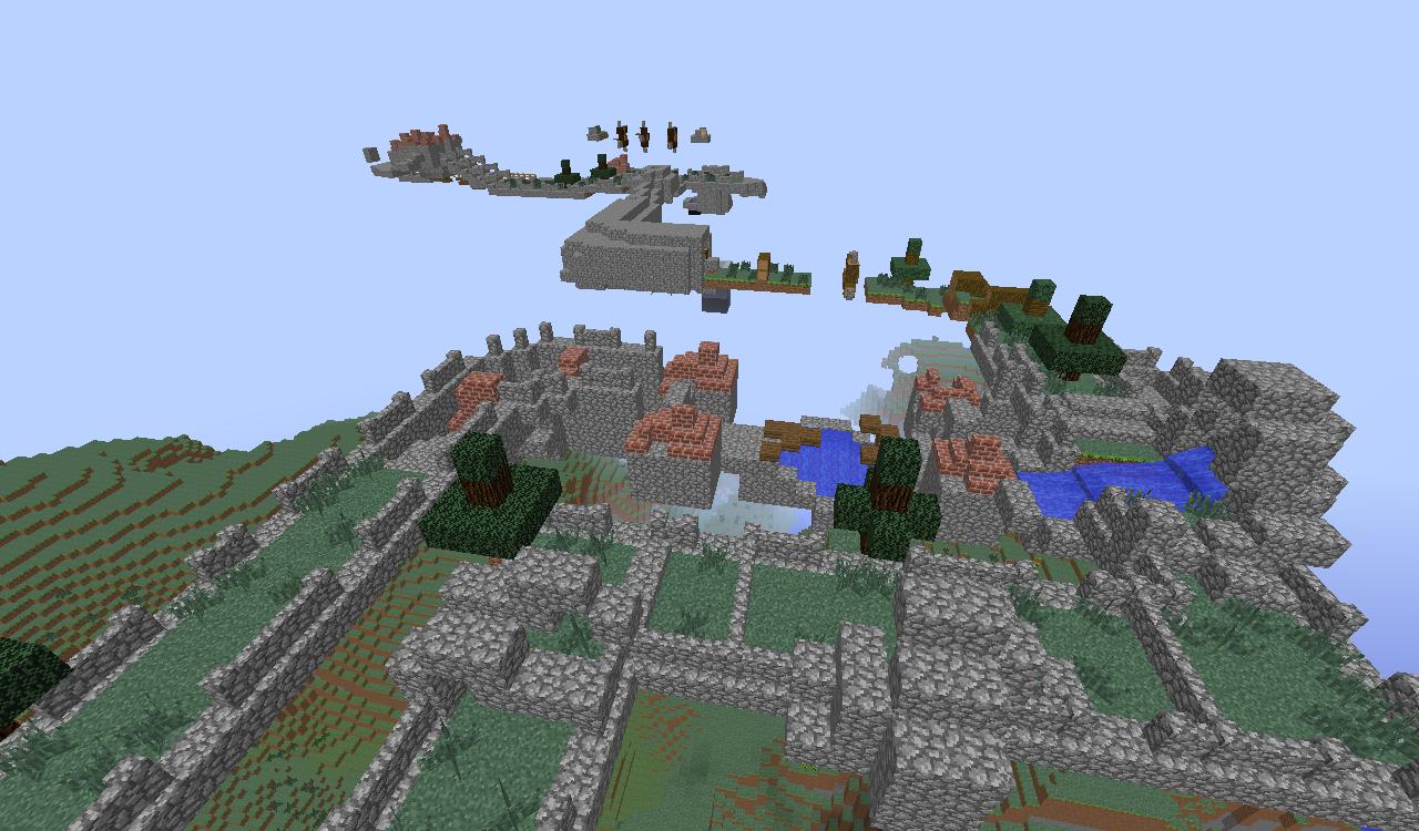 Temple Run 2 Minecraft Map