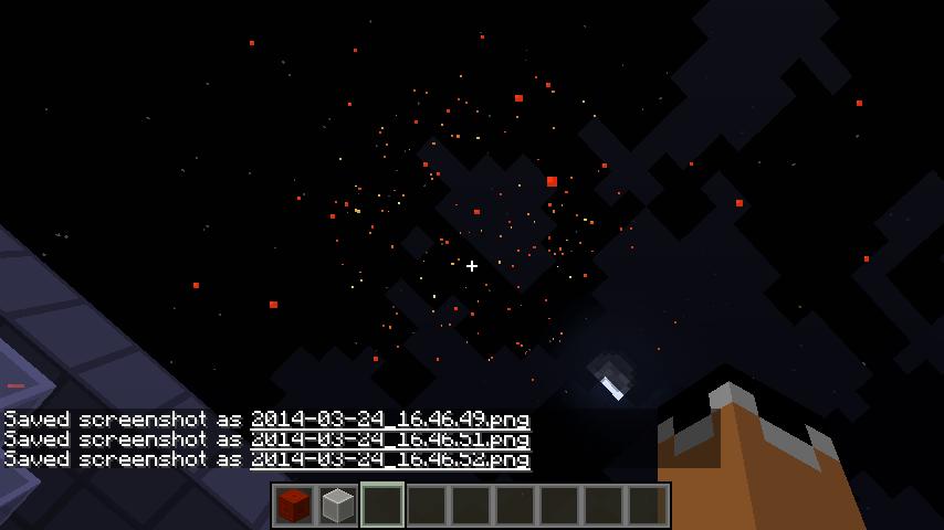 lava rains Minecraft Map