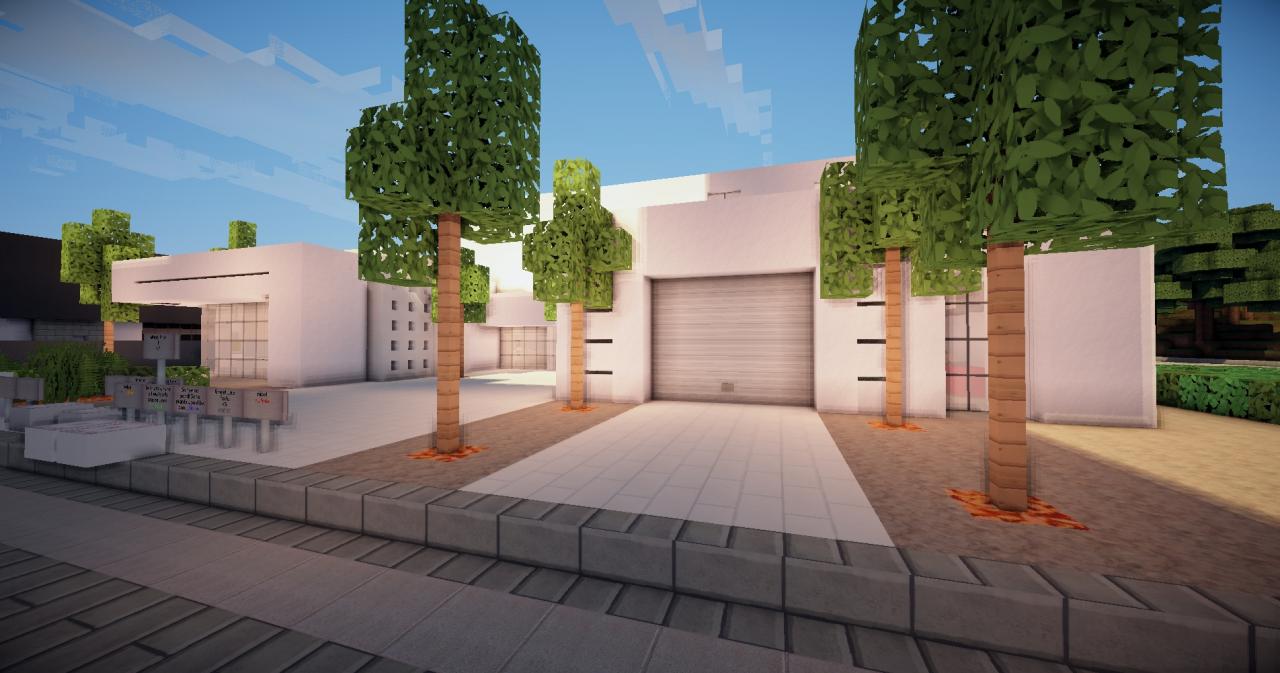 Realistic modern house Minecraft Map
