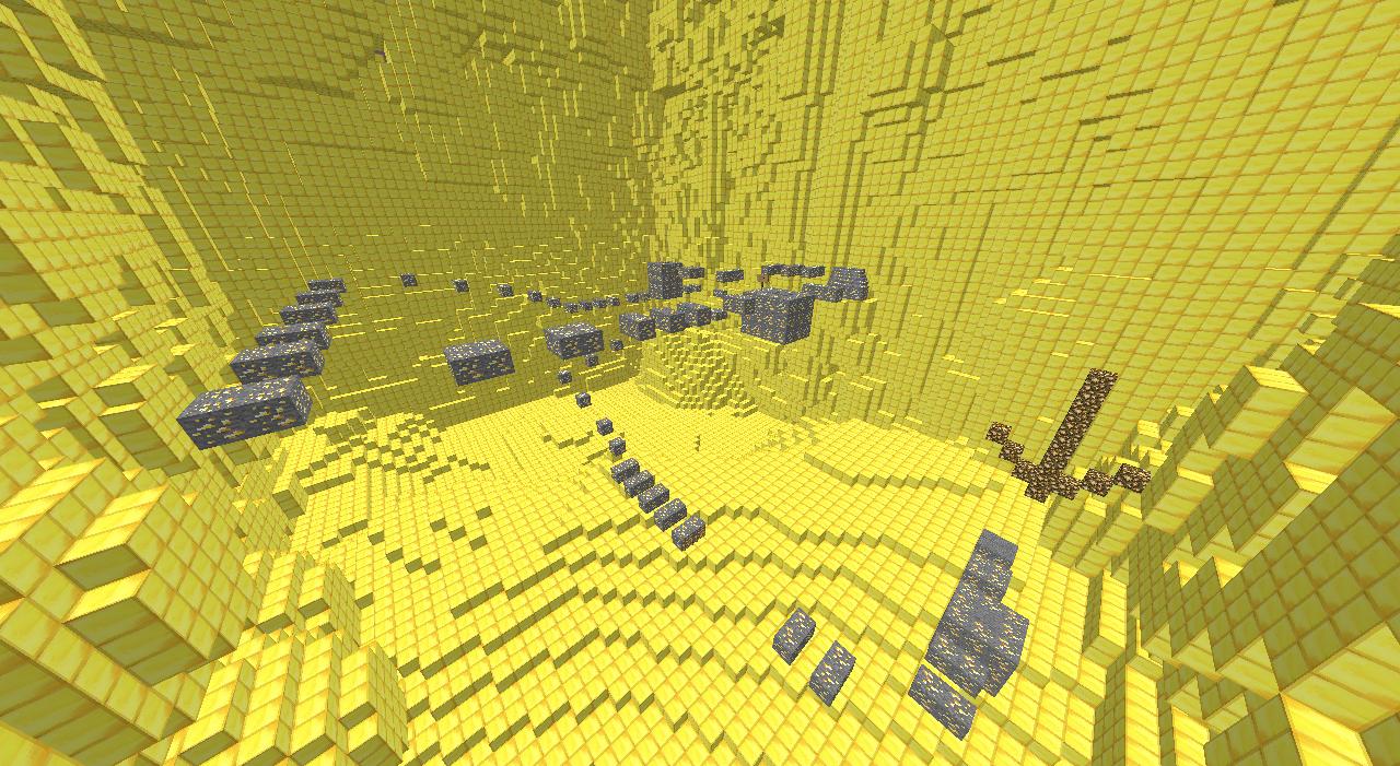 X-RAGE! MINECRAFT PARKOUR SPRINT MAP! Minecraft Map