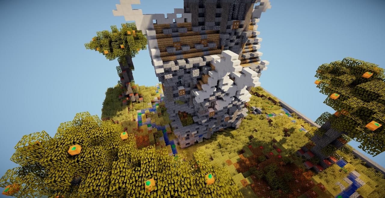 World of Keralis build off plot. Minecraft Map