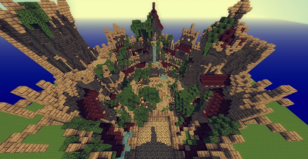 Nordic Server Spawn Minecraft Map