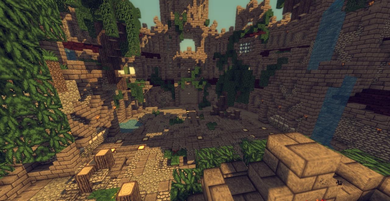 Nordic Server Spawn Minecraft Map