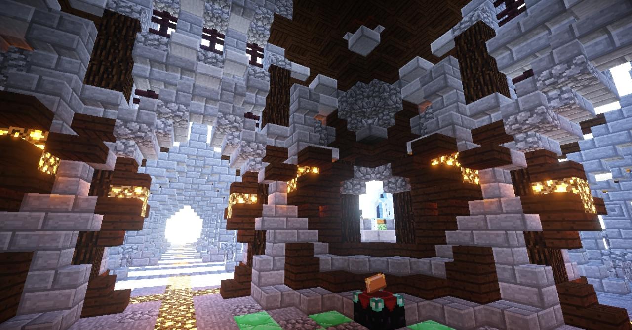 Palace Sanctuary Server Spawn Minecraft Map