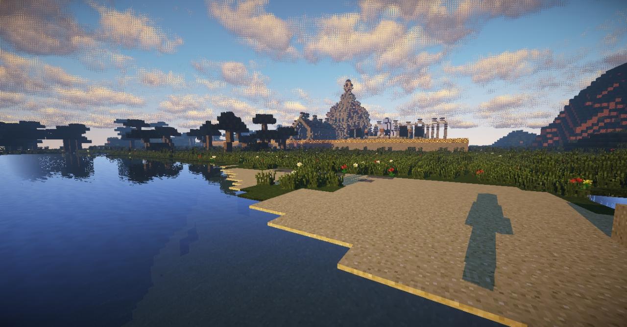 Palace Sanctuary Server Spawn Minecraft Map