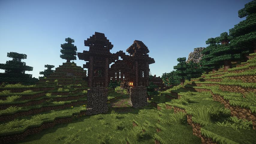 Medieval/Gothic build Minecraft Map