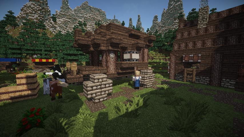 Medieval/Gothic build Minecraft Map