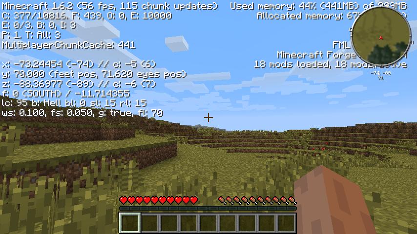 Hell (Nether) Biome World Minecraft Map