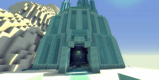 Elsa's Castle of Ice - Frozen Minecraft Map