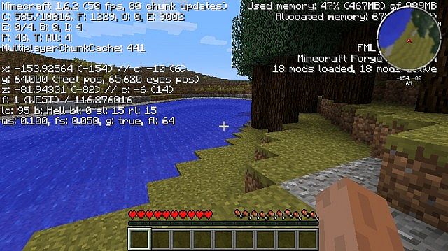 Hell (Nether) Biome World Minecraft Map