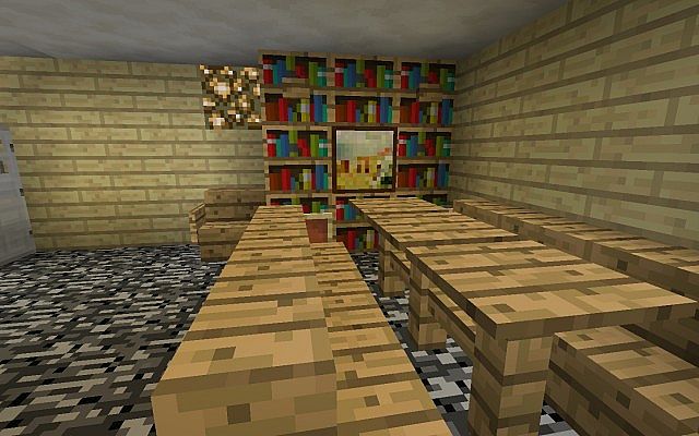 School Campus Project With Many Buildings Minecraft Map