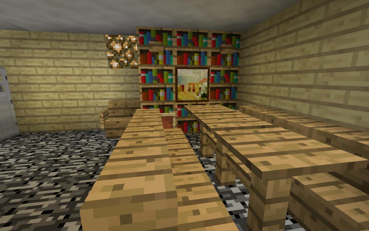 School Campus Project With Many Buildings Minecraft Map