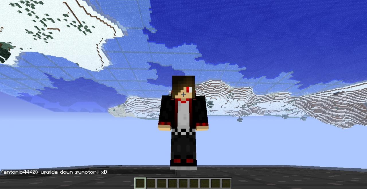 Anti Gravity mod parkour Minecraft Map