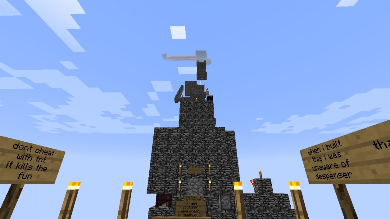 tnt parkour alpha Minecraft Map