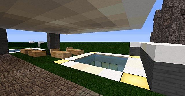 Modern House 2 (now with Texture Pack Minecraft Map