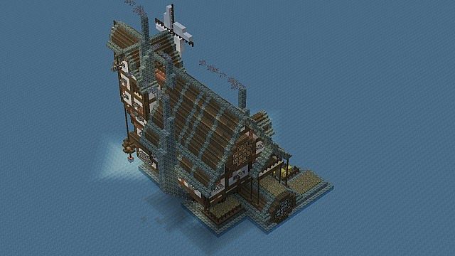 Small Flowing Steampunk Farm by ProPanuu Minecraft Map