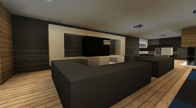 Raised- A modern house Minecraft Map