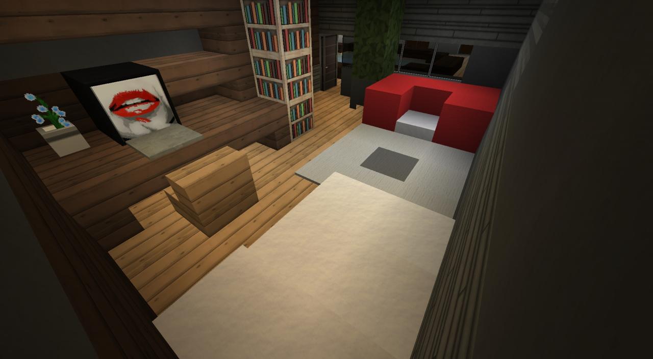 Raised- A modern house Minecraft Map