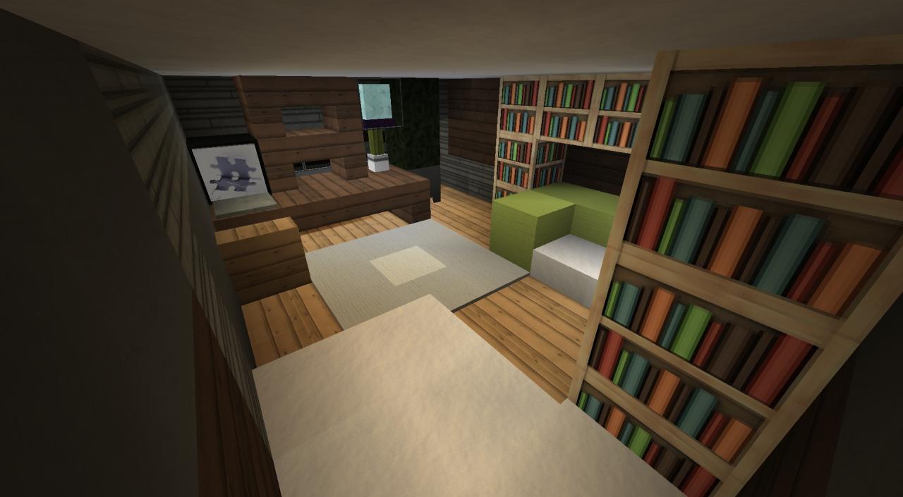 Raised- A modern house Minecraft Map