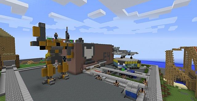 Transformers the Ride- Minecraft Edition! Minecraft Map