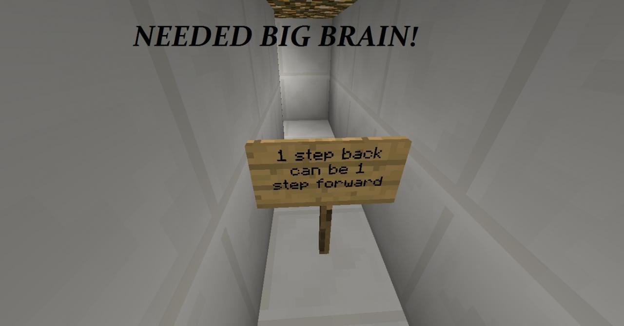 !Trolling Escape USE YOUR BRAIN! 14w11b. Minecraft Map