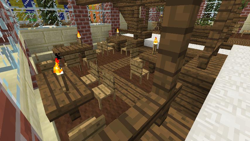 Very moody Restaurant Minecraft Map