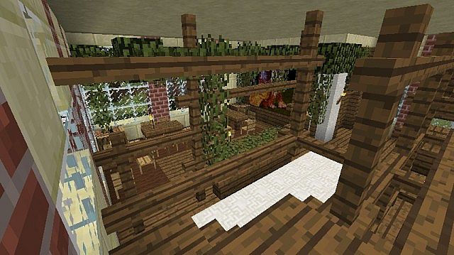 Very moody Restaurant Minecraft Map