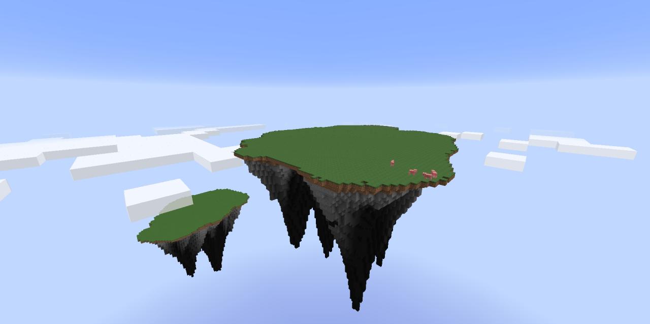 Floating Islands Minecraft Map