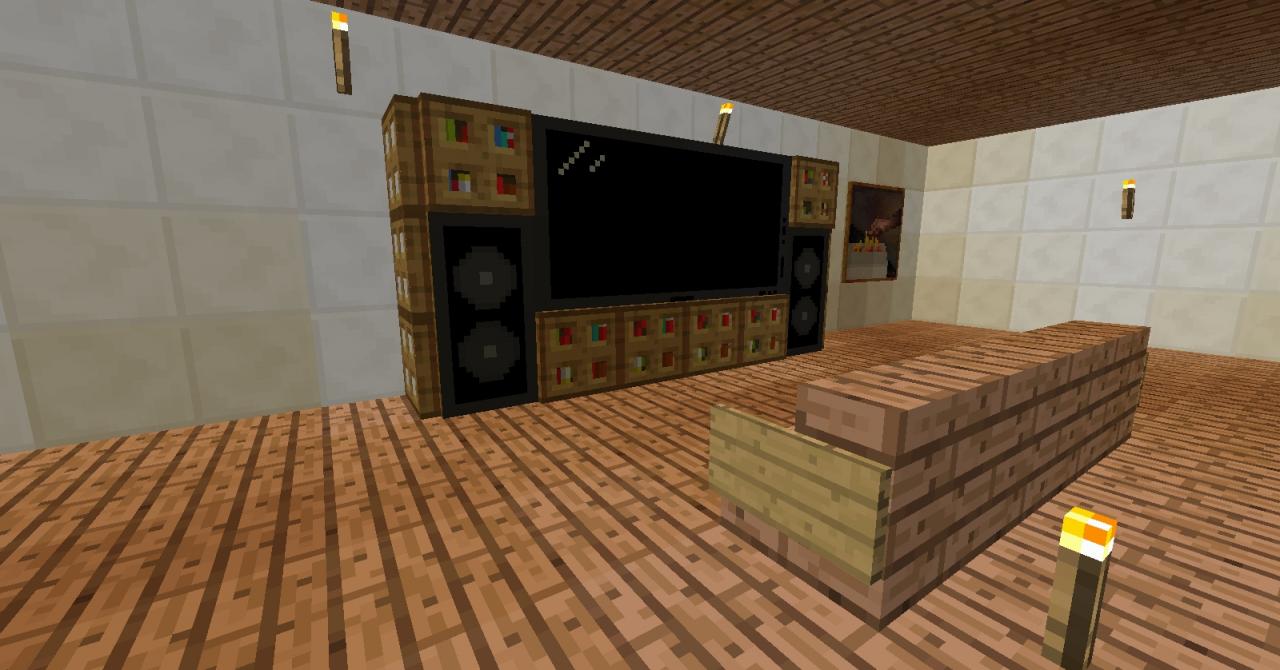 My First Original Modern House Minecraft Map