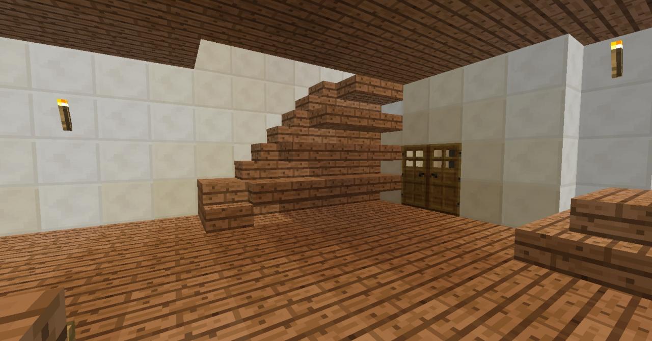 My First Original Modern House Minecraft Map