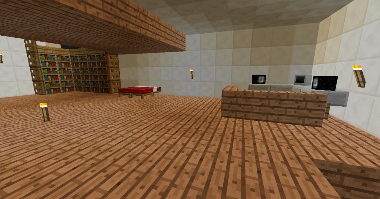 My First Original Modern House Minecraft Map