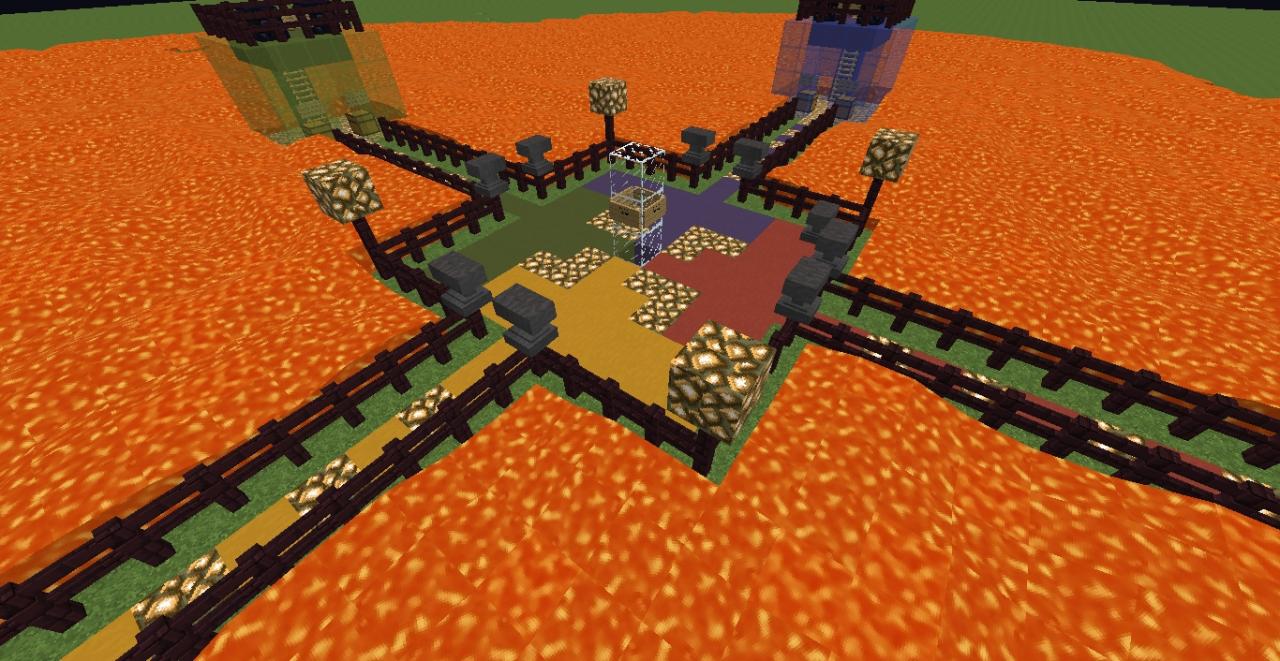 Obsidian PvP Minecraft Map