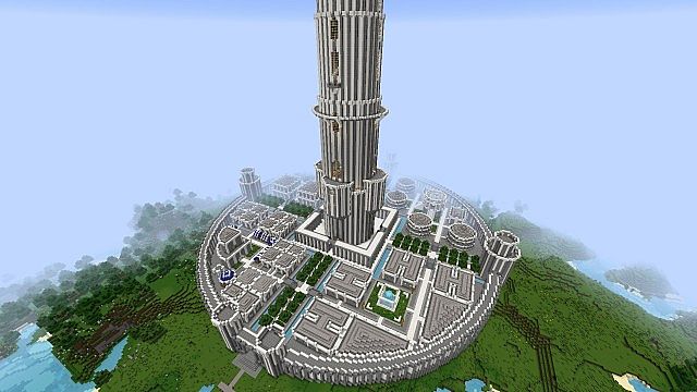 Large Fantasy City Minecraft Map