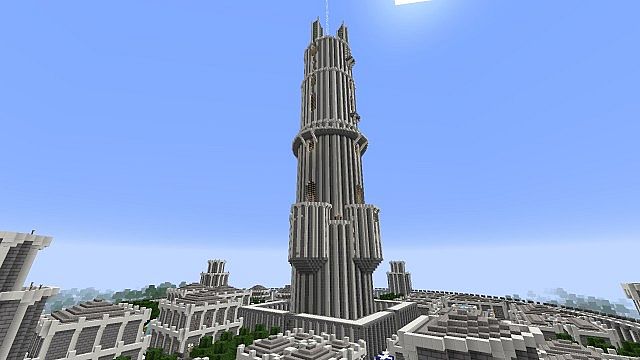 Large Fantasy City Minecraft Map