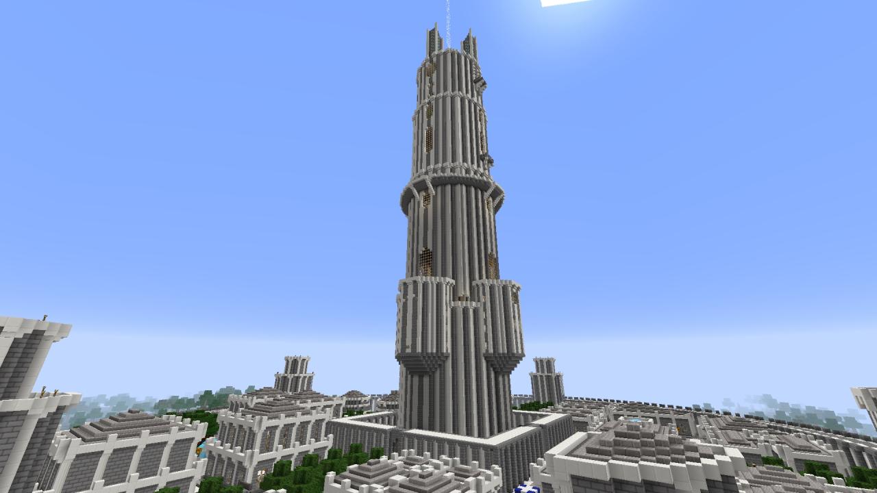 Large Fantasy City Minecraft Map