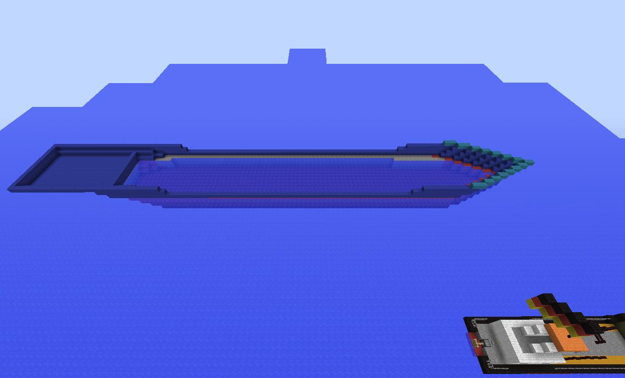 Small Container Ship (Tanja) Minecraft Project