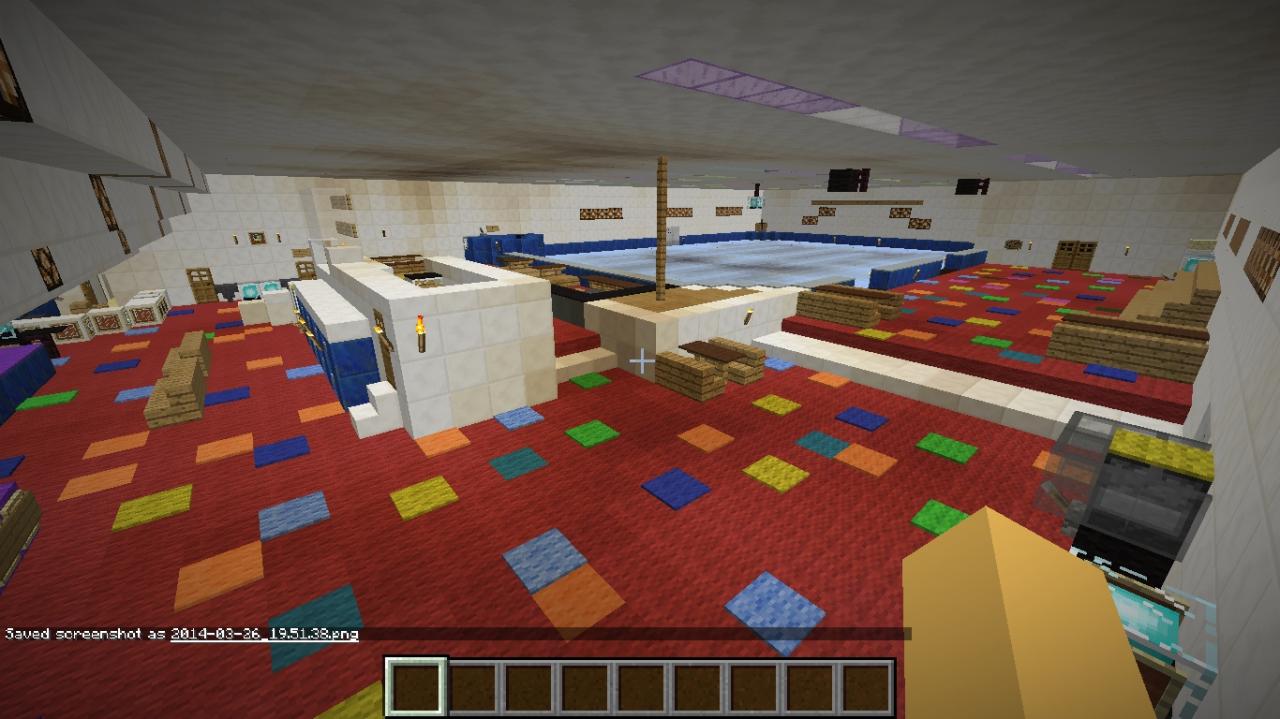 Tristan's Minecraft Roller Rink Minecraft Map