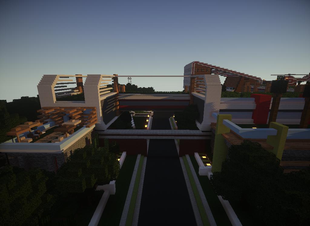 [PROJET Fire Barracks Modern] Minecraft Map
