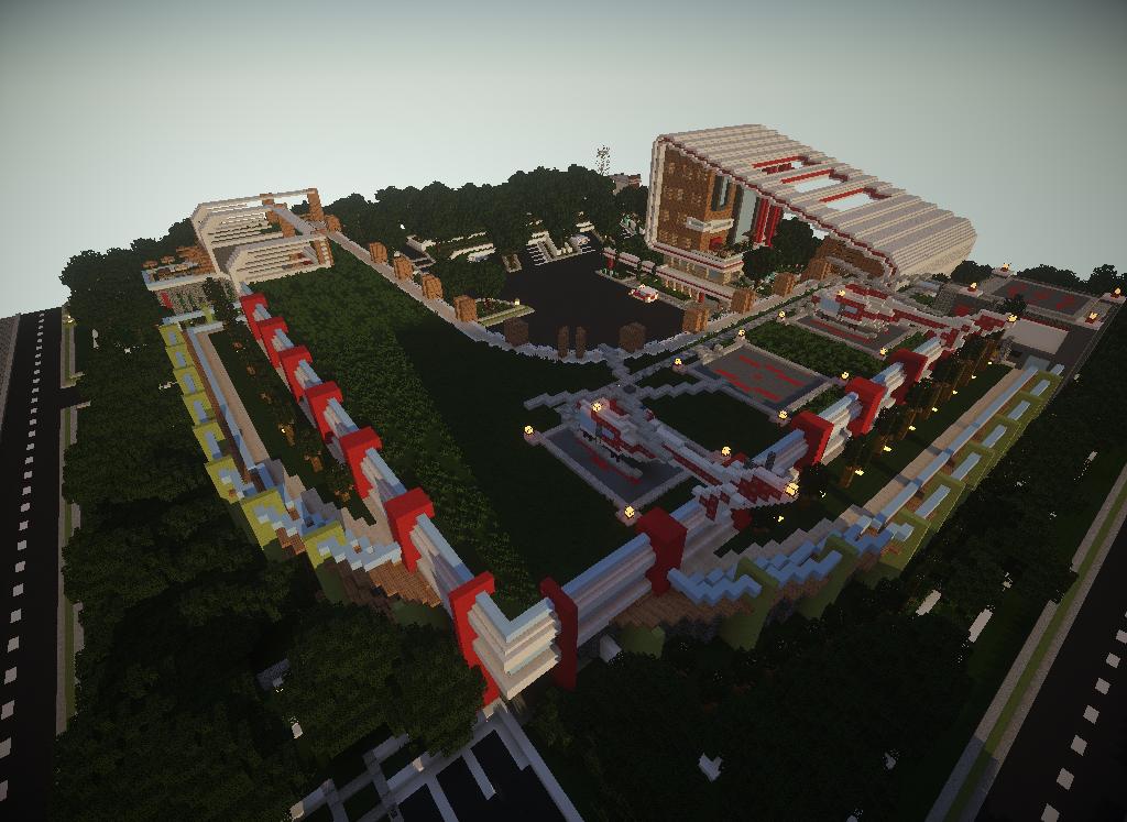 [PROJET Fire Barracks Modern] Minecraft Map