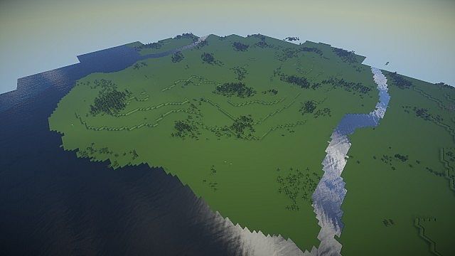 BlazePost - Flat terrain DOWNLOAD - Minecraft Map